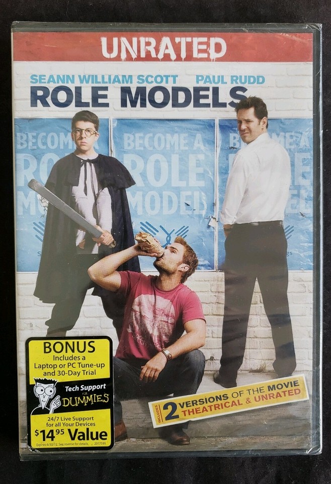 Role Models Unrated (DVD, 2009) Sean William Scott Paul Rudd Brand New ...
