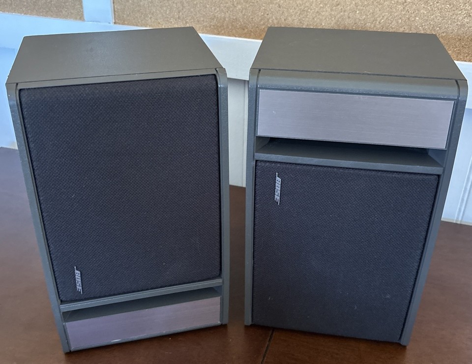 BOSE Model 141 Bookshelf Home Stereo Speakers | eBay