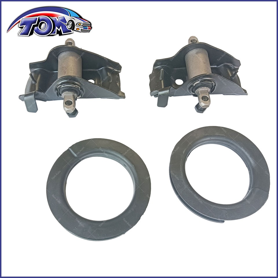 4Pc Spring Seat Saddles Coil Spring Perches Insulator Kit for Ford ...