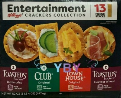 Kellogg's Entertainment Crackers Collection Variety Pack 13 Fresh ...