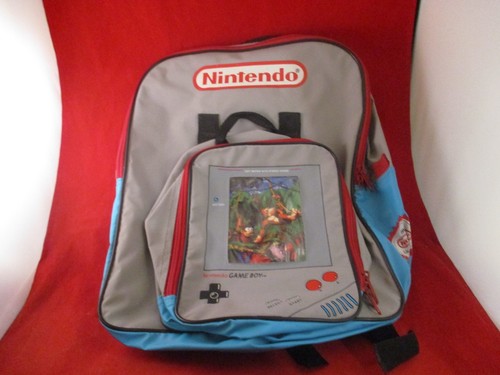Donkey Kong Land Nintendo Game Boy Promotional Kid's Backpack *RARE ...