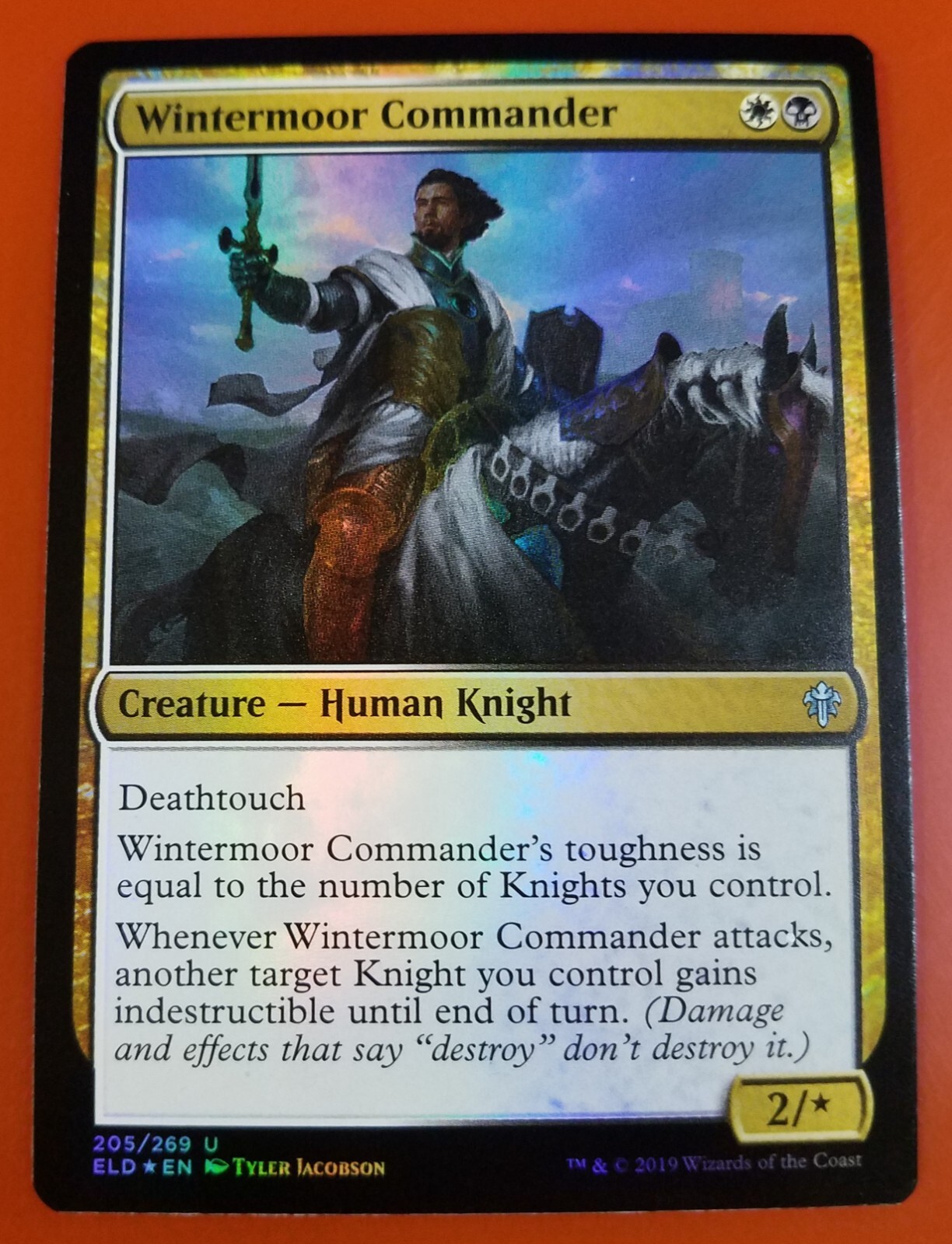 1x Wintermoor Commander | FOIL | Throne of Eldraine | MTG Magic Cards ...