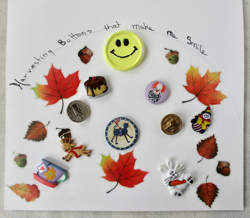 Collector's Card of Harvesting Buttons That Make the Collector Smile | eBay