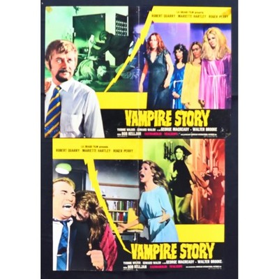 Fotobusta Vampire Story Dracula Vampir Yorga Monster Zombie Bob Kelljan ...