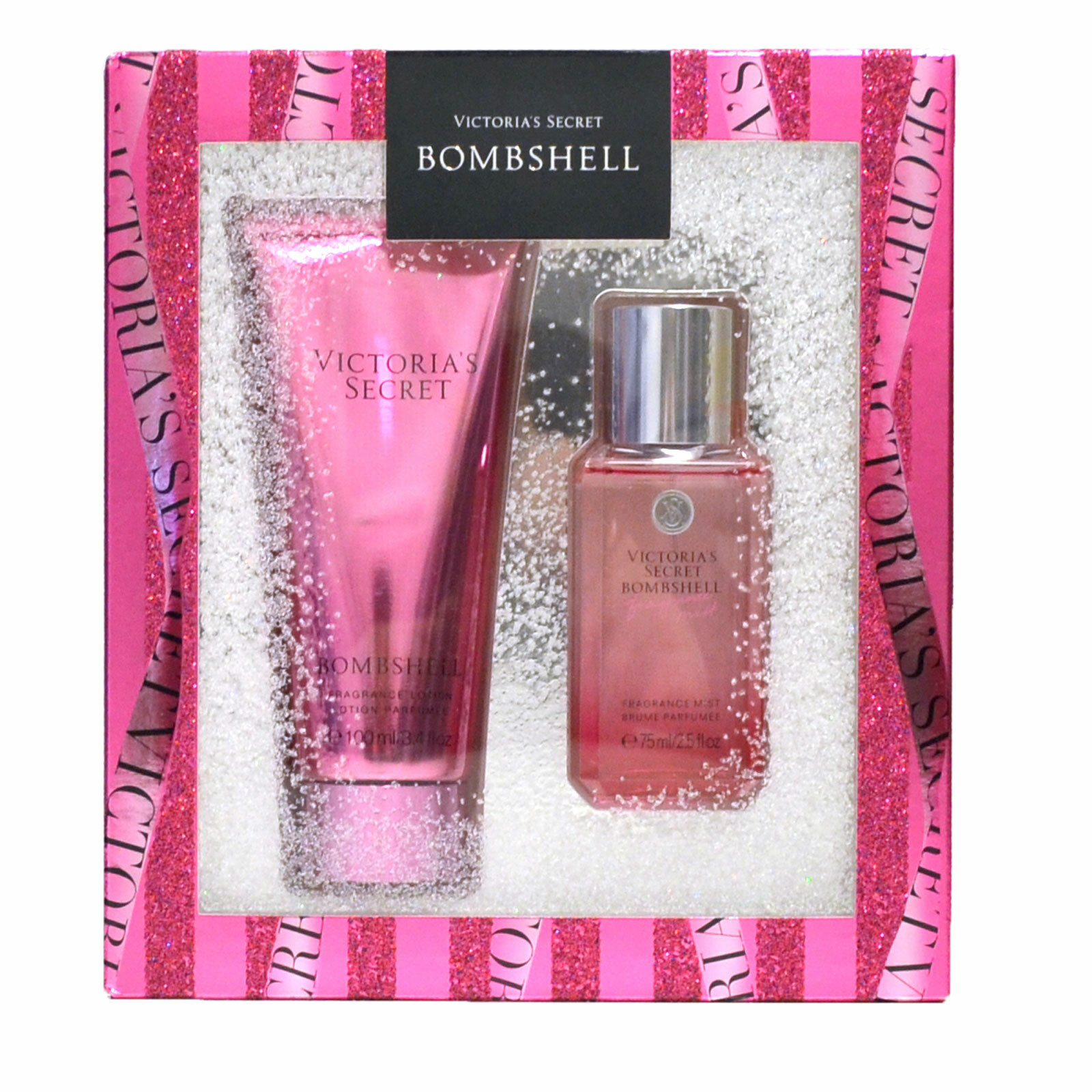 Victoria's Secret 2 Piece Gift Set Body Mist Spray Splash Fragrance ...