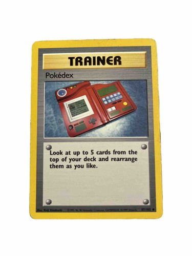 Pokémon TCG Pokedex Base Set 87/102 Regular 1999-2000 Wizards Base Set ...