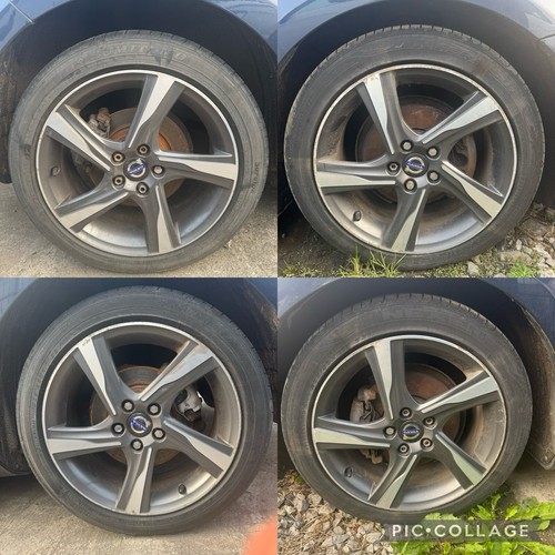 Genuine 17” Volvo R Design Alloy Wheels And Tyres V40 S40 V60 S60 | eBay UK