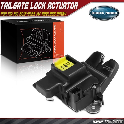 Rear Tailgate Trunk Latch Lock Actuator for Kia Rio 2017-2023 w ...