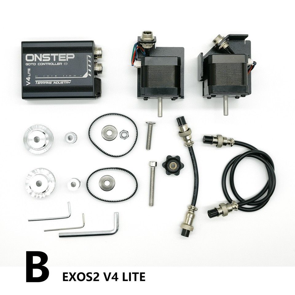 V4 EXOS2 Onstep EXOS2 Equatorial Mount V4 GOTO Upgrade Kit Biaxial ...