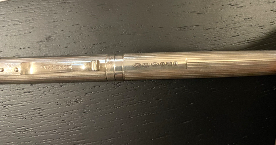 Smythson of Bond St Yard O Led Viceroy Hallmarked Sterling Silver ...