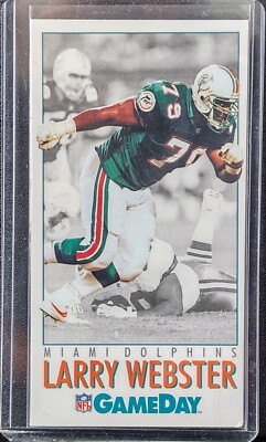 1992 NFL GameDay Tall Boy Larry Webster RC #127 Miami Dolphins | eBay