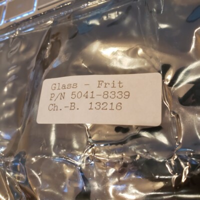 Genuine Agilent (H/P) Glass Frit (Helium Sparger) 1090/1100/1200 # 5041 ...