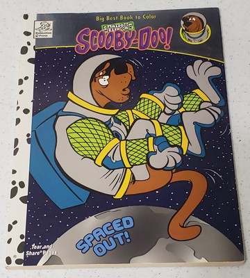 Scooby Doo Spaced Out Rare OOP Coloring Book | eBay