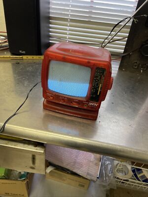 Jwin Jv-Tv1010 5" black and white Tv and am/fm radio | eBay