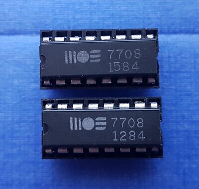 (2x) MOS 7708 Multiplexer (74LS257) Chips for Commodore 64/C16/Plus/4 ...