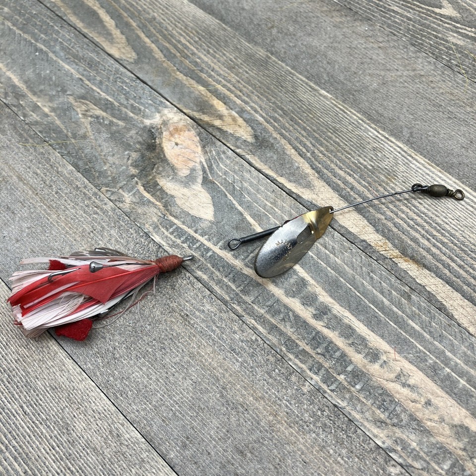 Vintage Marathon Spinner Fishing Lure For Pike Bass Walleye Panfish ...