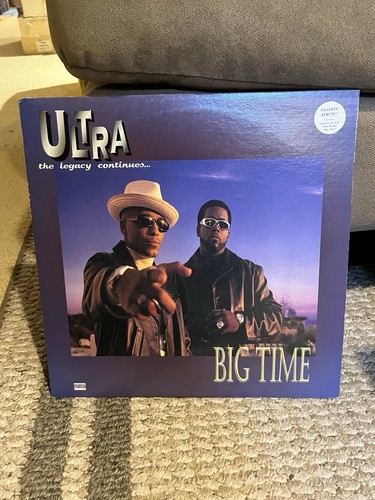 ULTRA Big Time OG Press Vinyl LP Ultramagnetic Kool Keith Tim Dog Rare ...