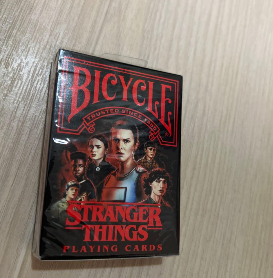 Bicycle Stranger Things Playing Cards Netflix Trump Rare New | eBay