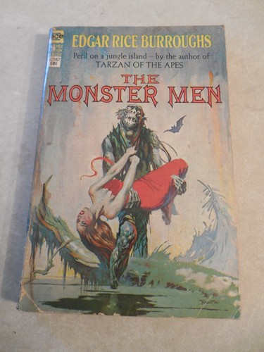 THE MONSTER MEN by EDGAR RICE BURROUGHS, ACE #53587, FRANK FRAZETTA ...