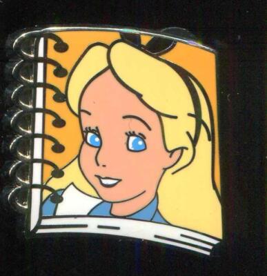 Magical Mystery Notebook Alice Disney Pin | eBay