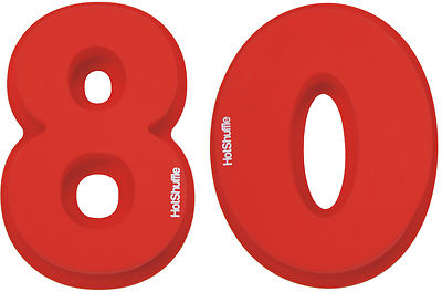 Large Silicone Number 80 Cake Tin Mould 80th Birthday Wedding ...