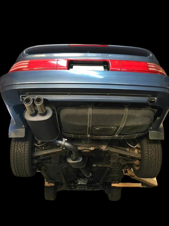 HKS LET-T16 Catback Exhaust System Kit for 87-92 Toyota Supra MK3 Turbo ...