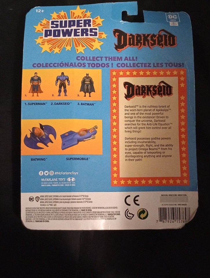 McFarlane DC Direct DC Super Powers Darkseid 5" Action Figure - Brand ...