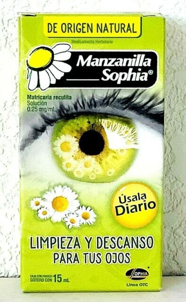 Sophia Manzanilla Cleansing Eye Drops - 15ml for sale online | eBay