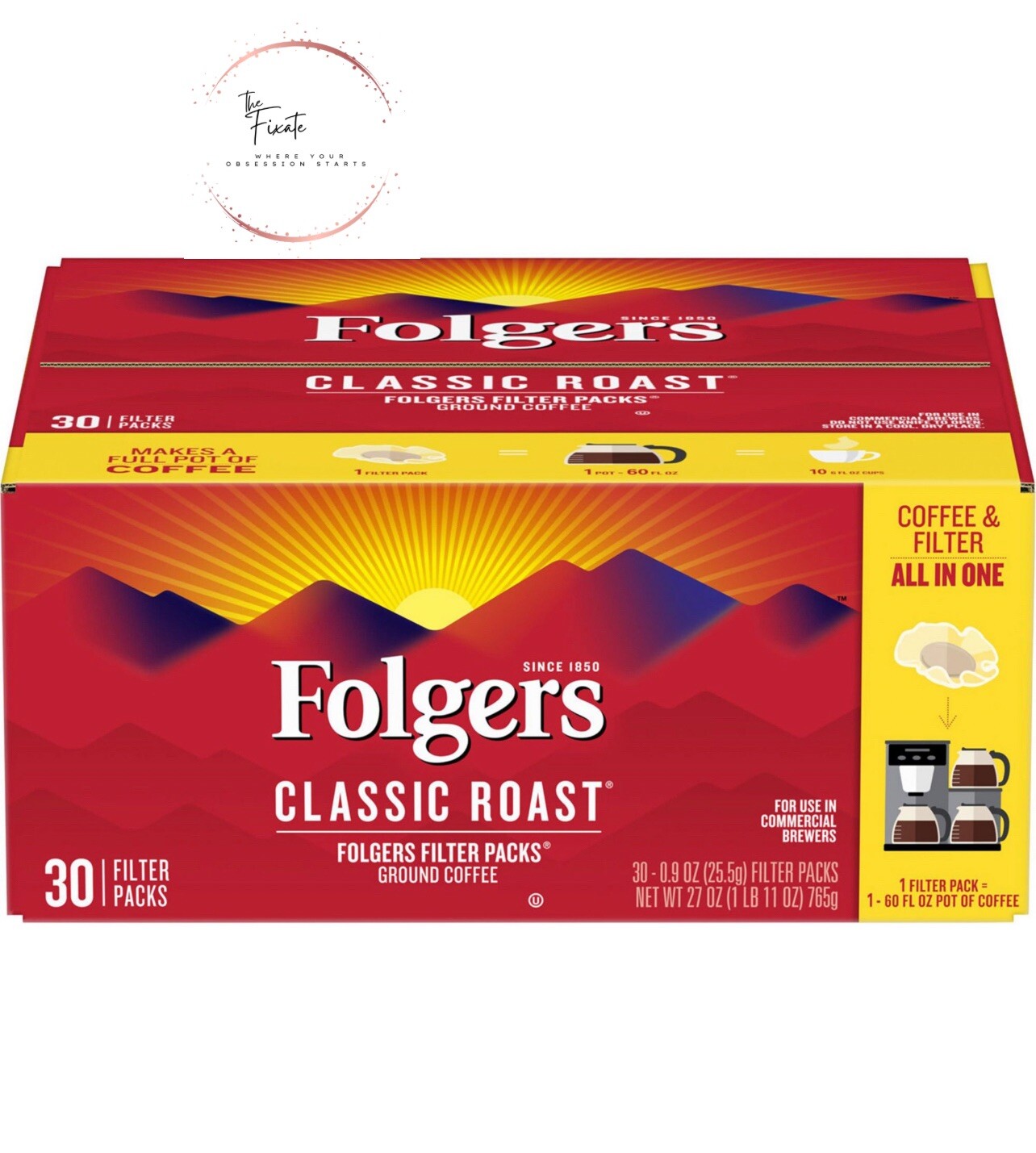 Folgers Filter Packs Coffee, Classic Roast (.9 oz. packs, 30 ct.) | eBay