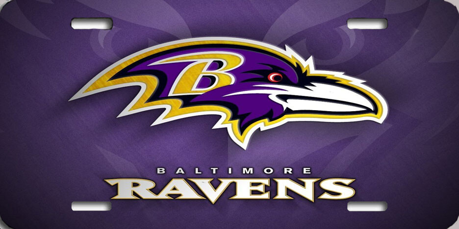 NFL Baltimore Ravens Car Truck License Plate New | eBay
