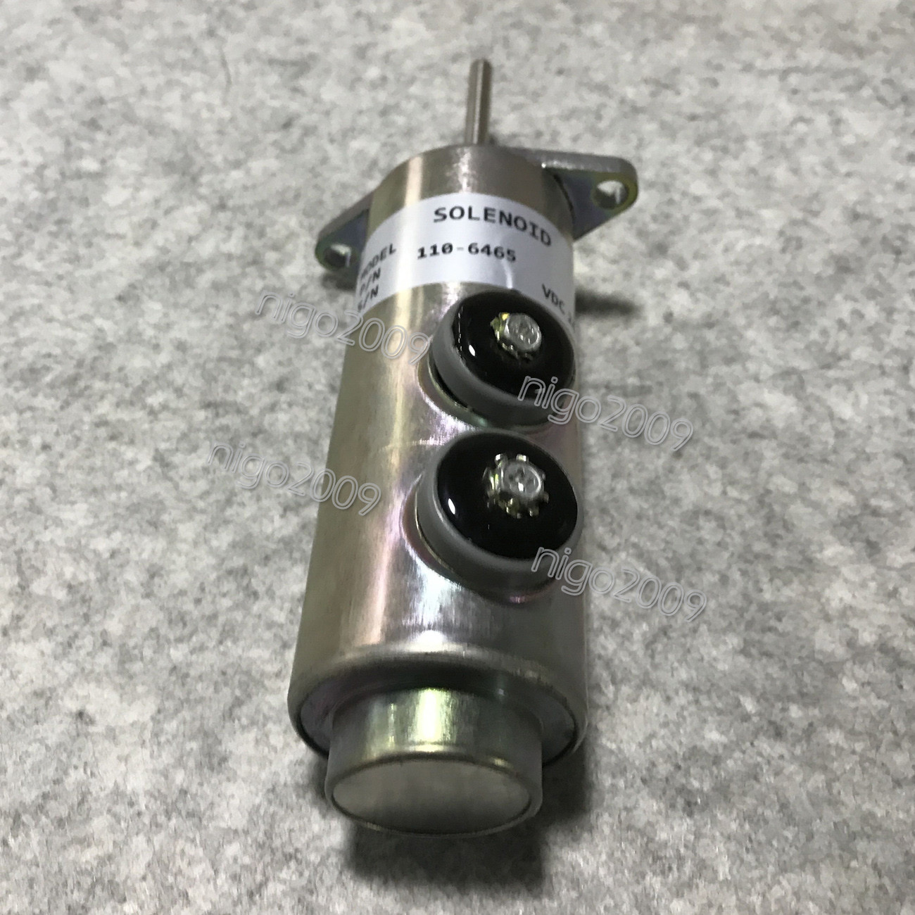 Fuel Shut Off Solenoid Valve 110-6465 24V, 6T-4122 for Caterpillar ...