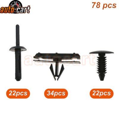 New Full Fender Flare Hardware Clip Mounting Kit For Jeep Wrangler JK ...