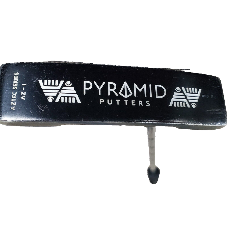 PYRAMID AZTEC SERIES AZ-1 PUTTER STRAIGHT ARC STEEL RIGHT HANDED 32 In ...