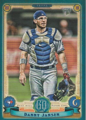 DANNY JANSEN 2019 Topps Gypsy Queen Indigo SP Short Print 081/250 NICE ...