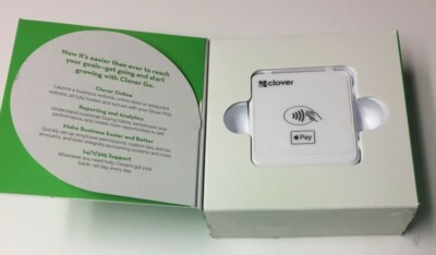 *UNLOCKED* First Data Clover GO EMV NFC BLUETOOTH Mobile Credit Card ...