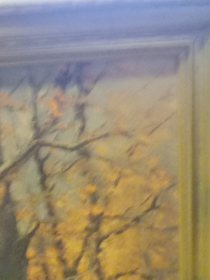 ROBERT WOOD OCTOBER MORN OIL PAINTING, PRINT,COPY 1956 36" BY 25" ORIG ...