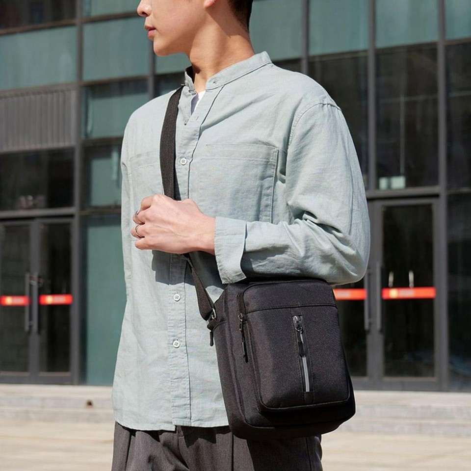 Klassische Mode Herrentasche Umhängetasche Wasserdichte verschleißfeste ...