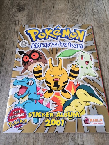Album Sticker Pokémon 2001 Merlin Collection Français incomplet Avec ...