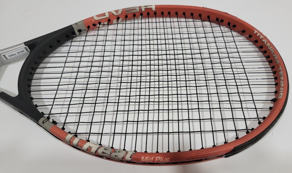Head Ti. Heat Mid Plus - L3 - 4 5/8 - New String/Grip - Midplus Tennis ...