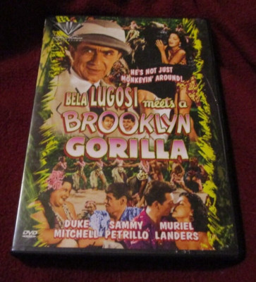 Bela Lugosi Meets a Brooklyn Gorilla RARE Image Entertainment DVD Sammy ...