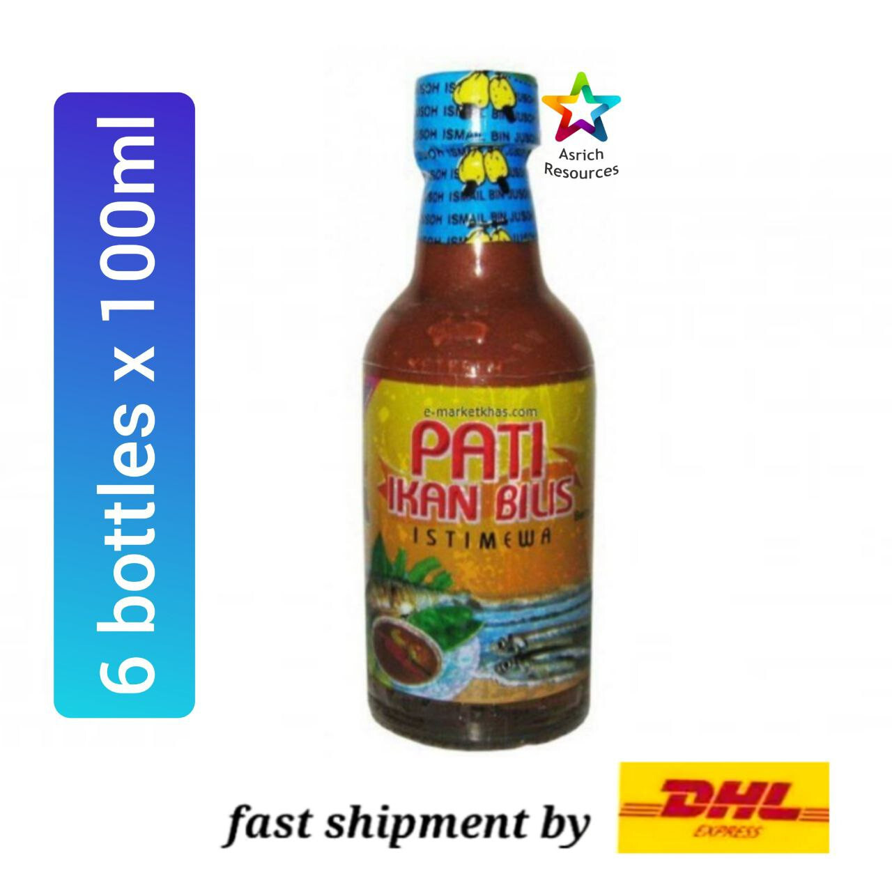 BUDU PATI IKAN BILIS ORIGINAL / FERMENTED FISH SAUCE 6 x 100ml + GIFT ...