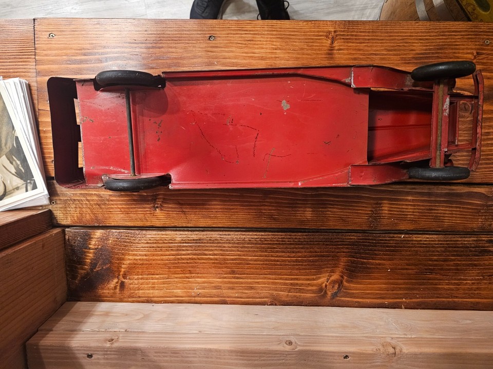 Cor Cor Toys Red Bus Truck c1920 Pressed Steel | eBay