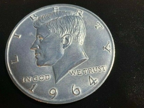 Jumbo Coin - Jumbo Half Dollar is 3 Inches in Diameter! - Jumbo Metal ...