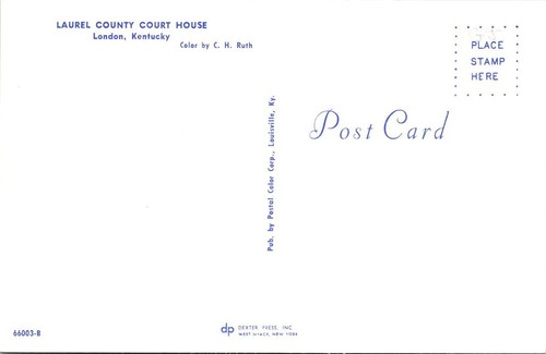 2~Postcards London, KY Kentucky LAUREL COUNTY COURT HOUSE Courthouse ...