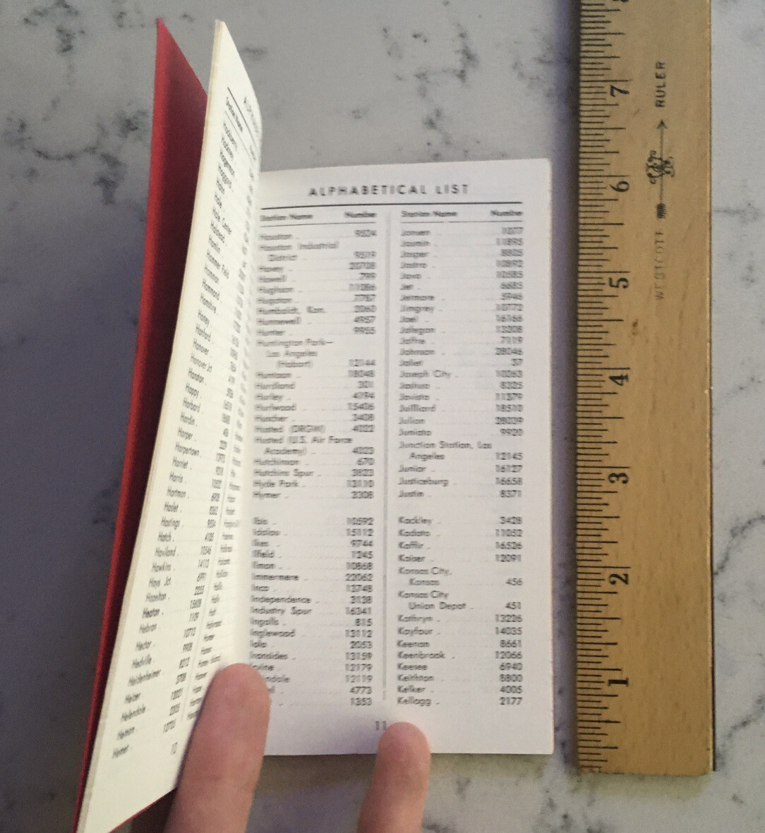 VINTAGE EMPLOYEE RULE BOOK SANTA FE FORM 1610 NUMBERS ASSIGNED TO ...