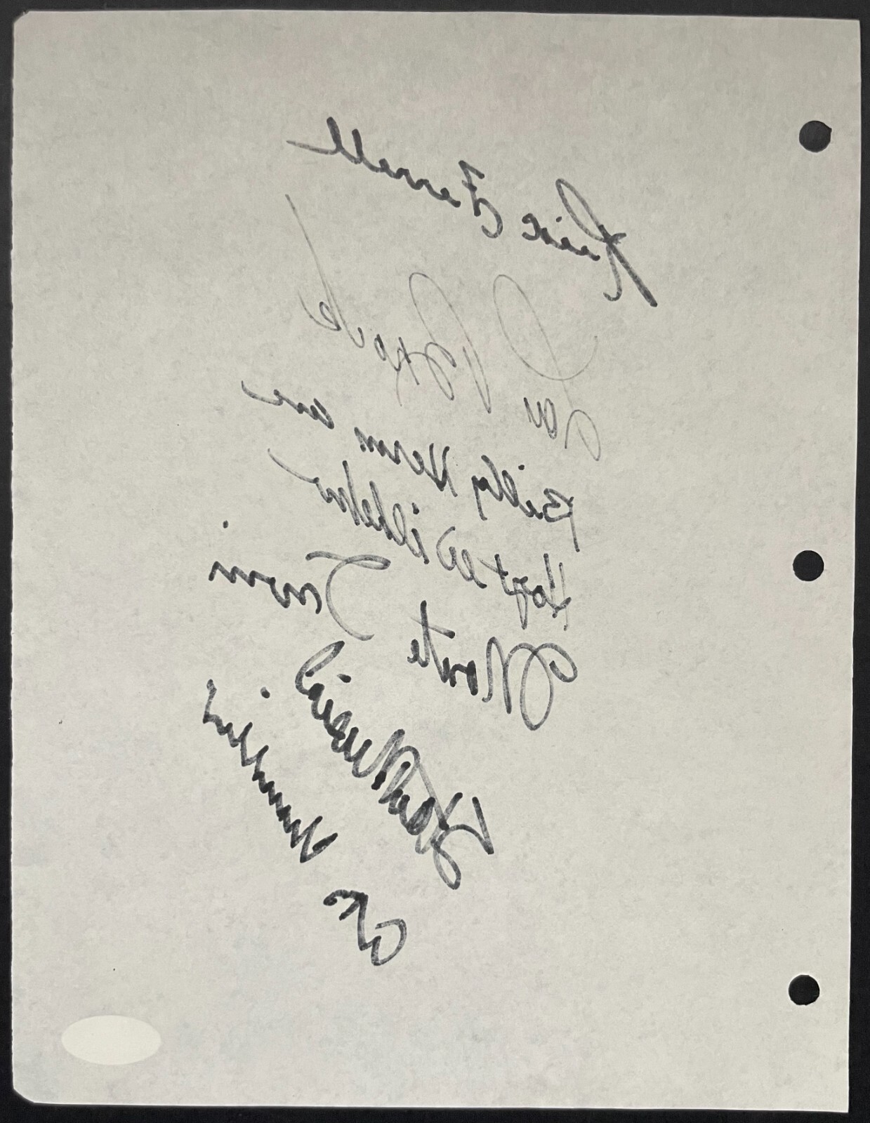 Rick Ferrell Lou Brock Billy Herman + More Autographed Sheet Signed Cut ...