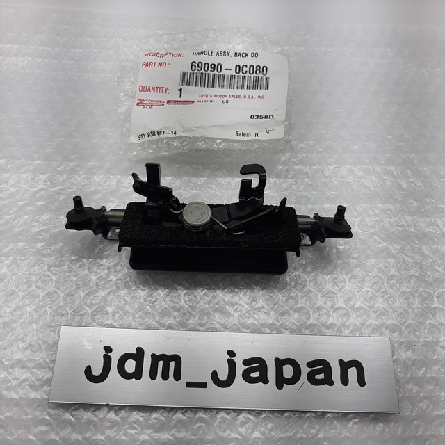 Toyota Genuine OEM 69090-0c080 Handle ASSY Back Door Outside 690900C080 ...