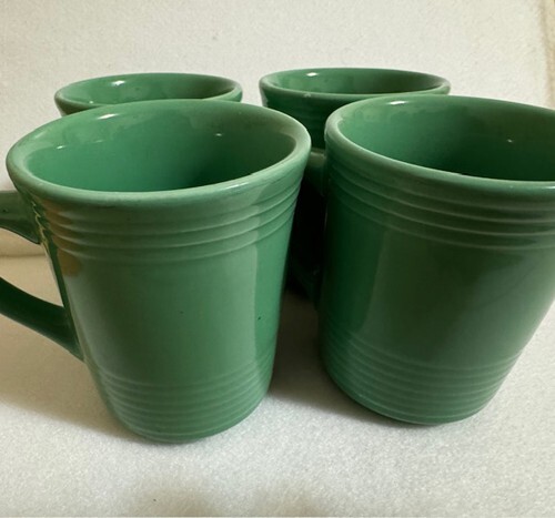 Tuxedo/Lenox Cilantro Color!! china Coffee mugs and saucer set of 4 ...