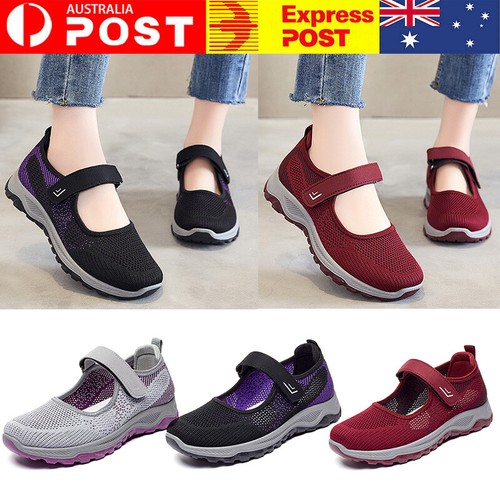 Womens Summer Orthopedic Sneakers Cushion Platform Diabetic-Walking ...