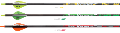 Victory Vforce Arrows Cutting and Tips Included 300,350,400,500,600 ...